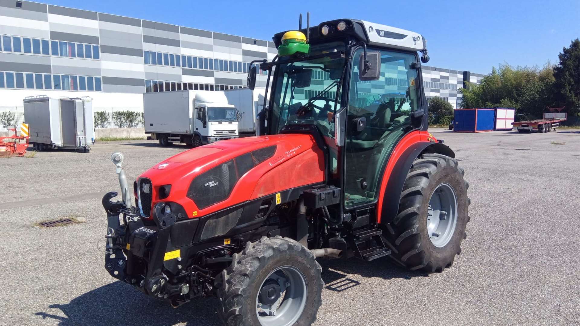 TRATTORE AGRICOLO FRUTTETO SAME CVT S 115 DT COMPLETO DI GUIDA ...