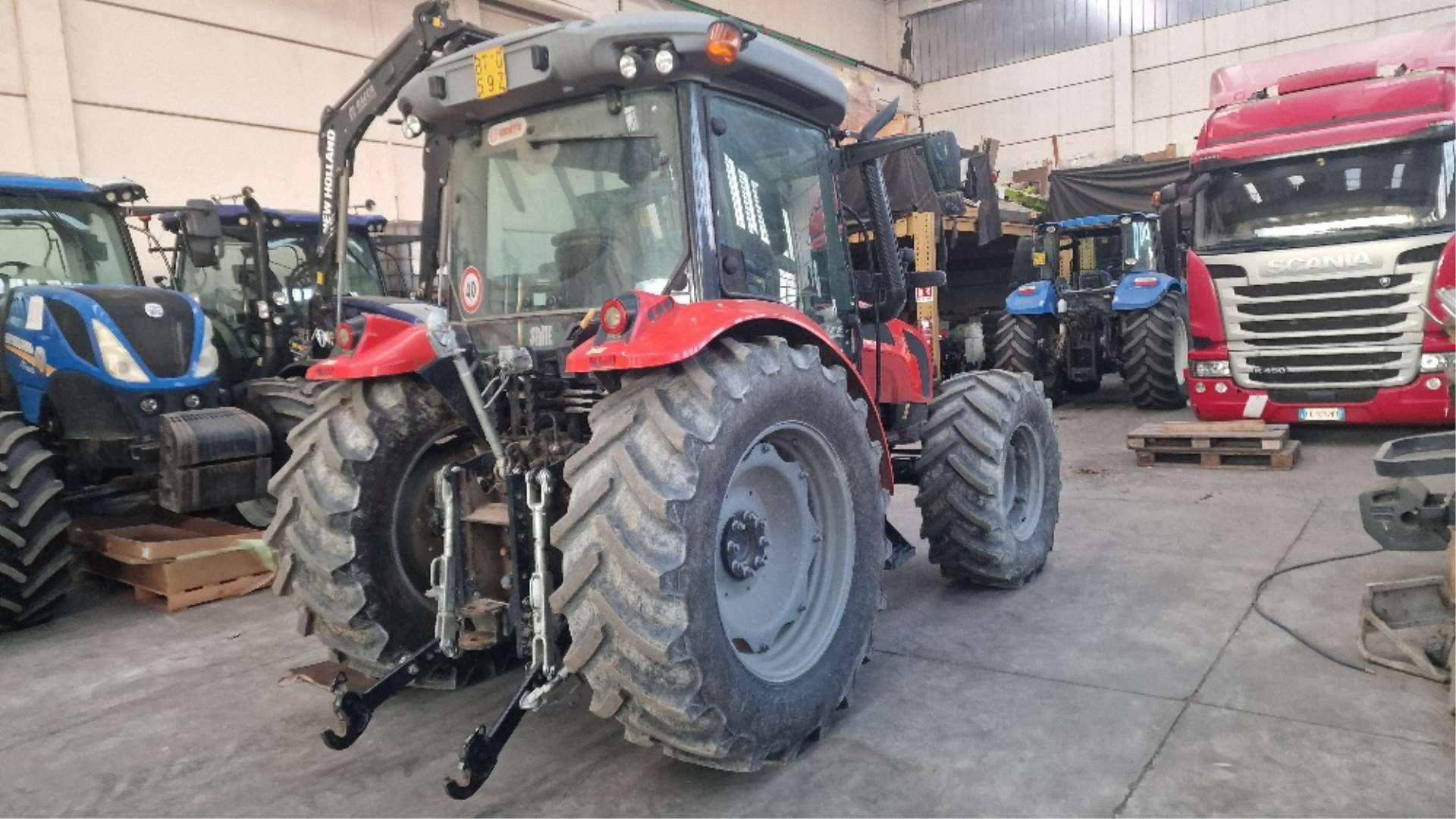 TRATTORE AGRICOLO SAME EXPLORER 110 MD GS - Quasi Usato